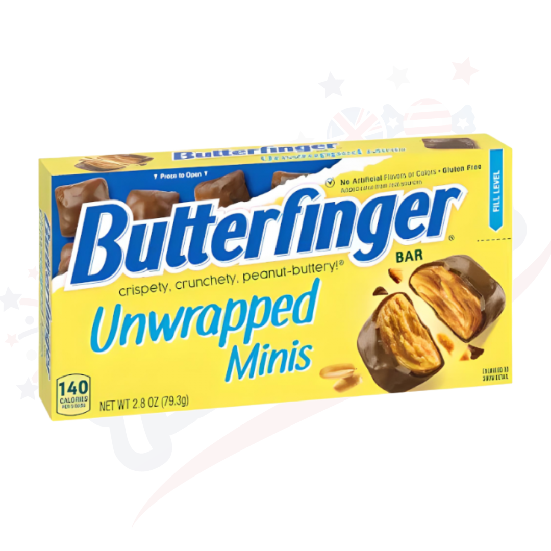 Butterfinger Bites Unwrapped 79g – Candy America