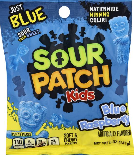 Sour Patch Kids Blue Raspberry 141g – Candy America