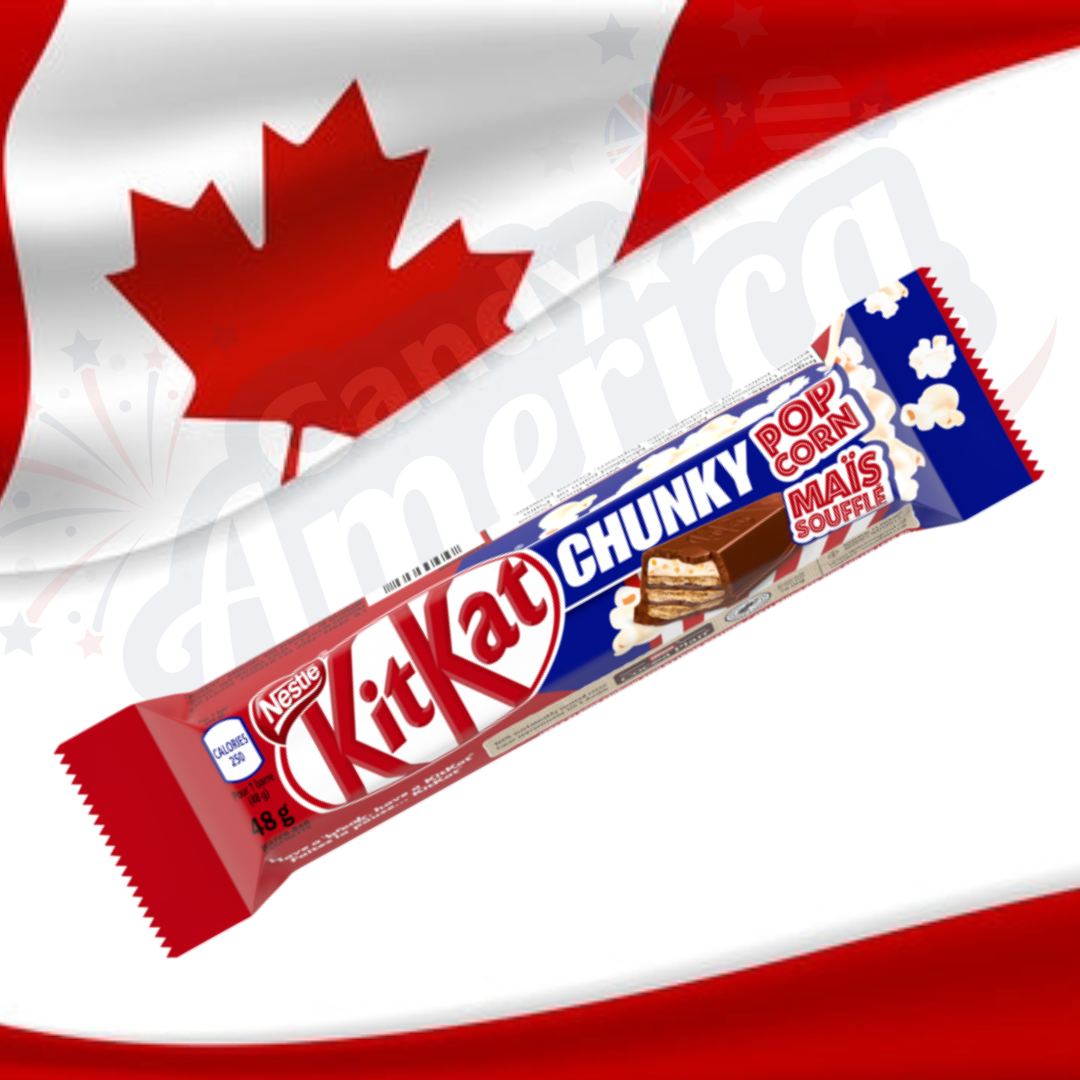 Kit Kat Chunky Popcorn 48g (Canada) – Candy America