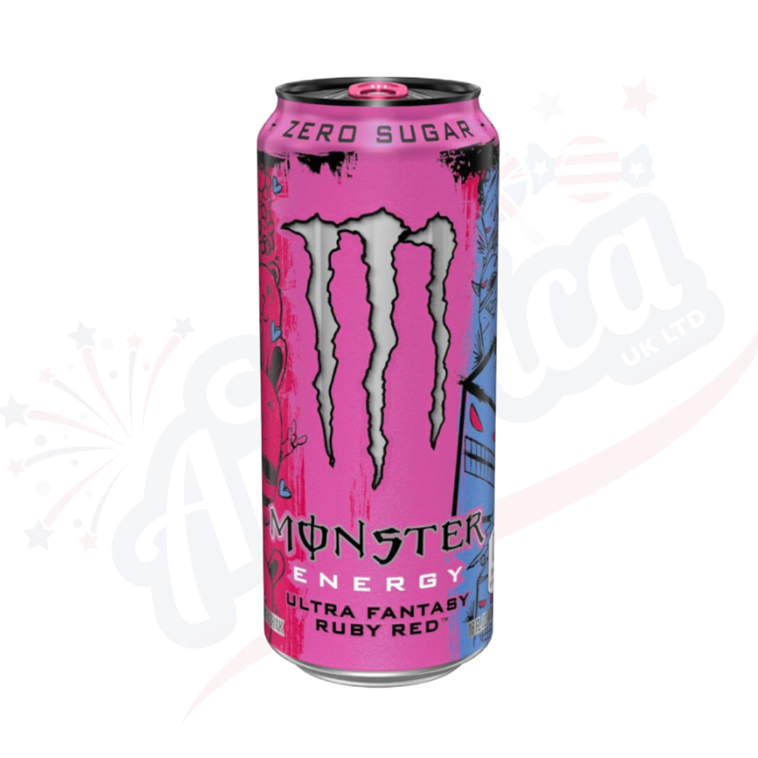 Monster Energy Ultra Fantasy Ruby Red 473ml – Candy America