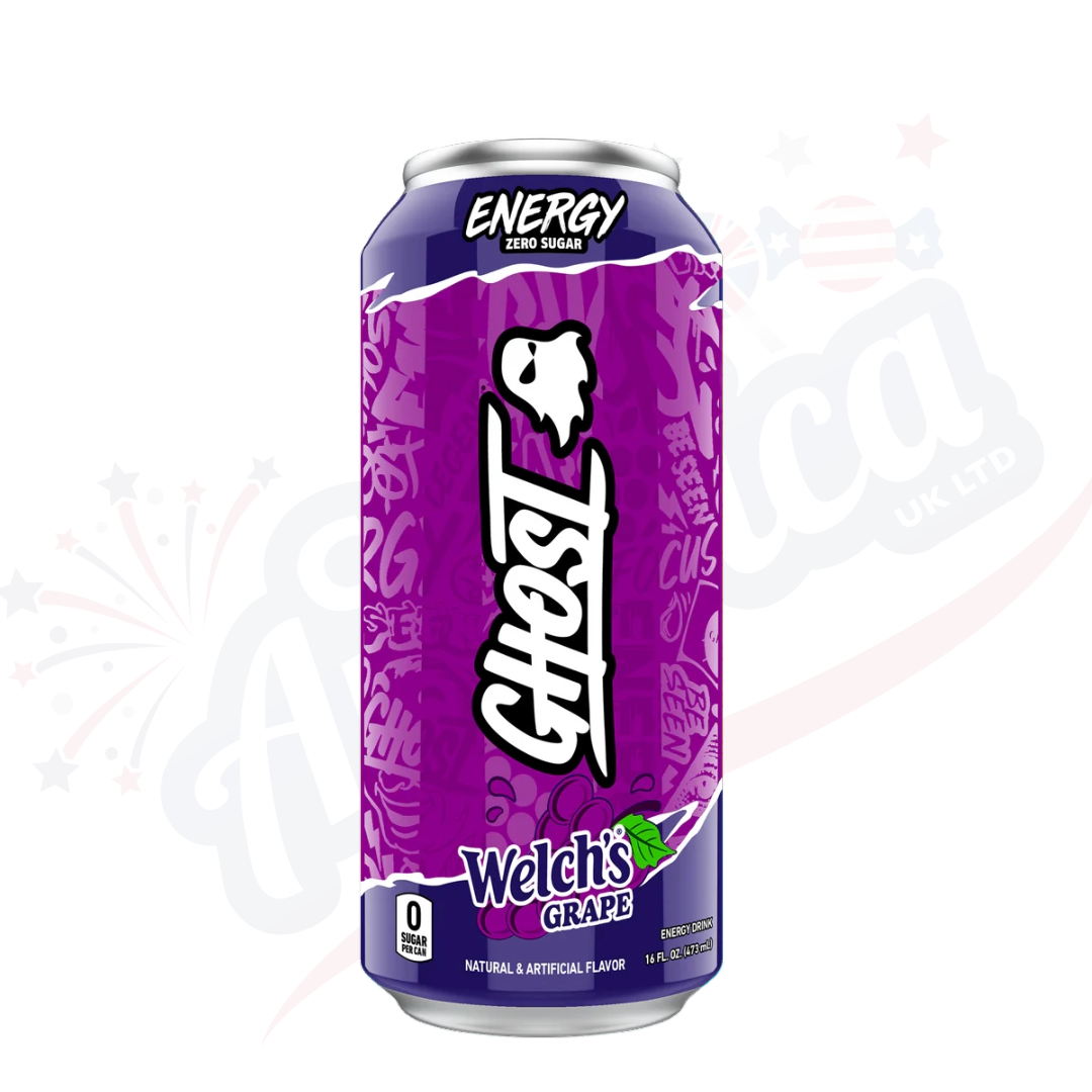 Ghost Energy Welch's Grape 473ml – Candy America