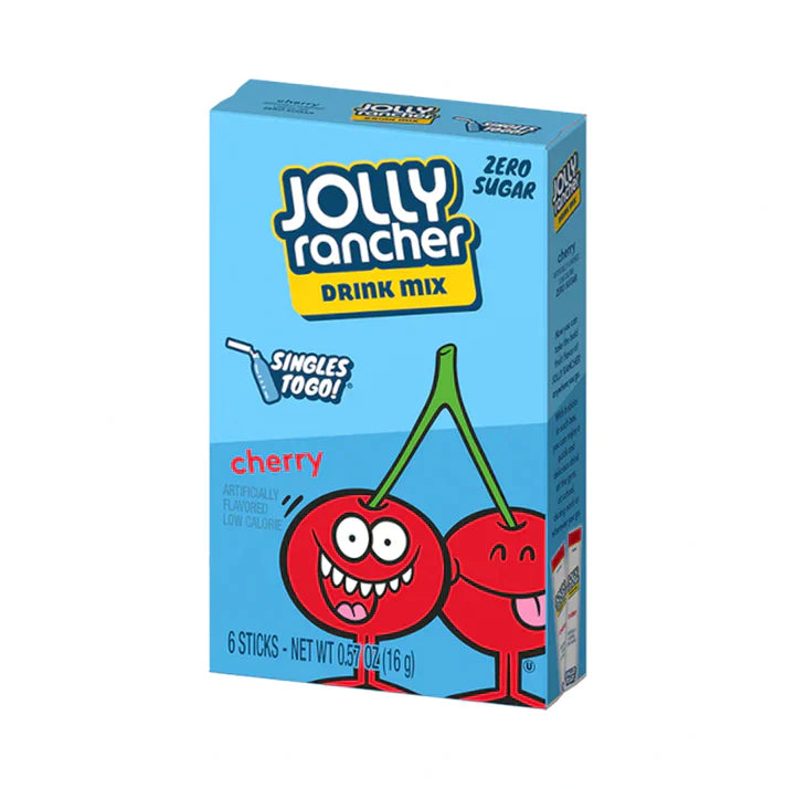 Jolly Rancher Cherry Singles to Go 18.4g (6 Pack) – Candy America