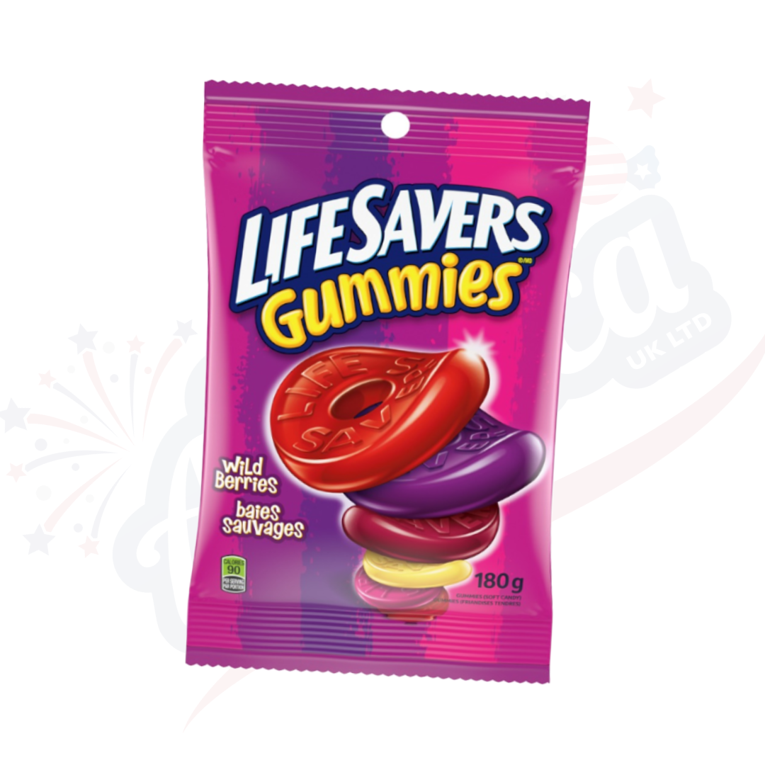 Wild Berry Lifesaver Flavors By Color LifeSavers Gummies Candy 'n