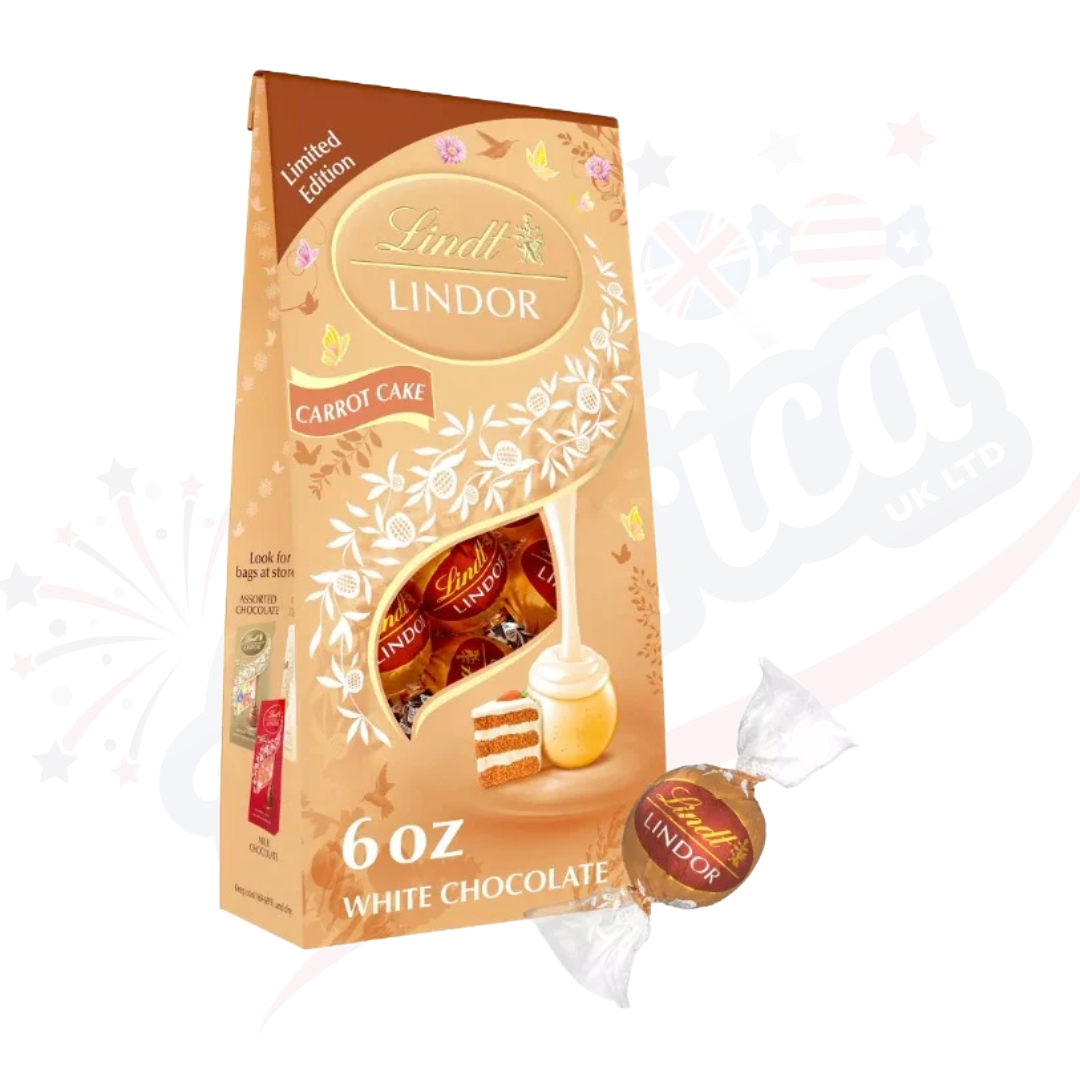 Lindt Lindor White Chocolate Carrot Cake 170g – Candy America