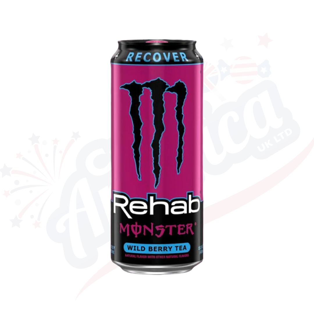 Monster Energy Rehab Wild Berry Tea 473ml (Canada) – Candy America