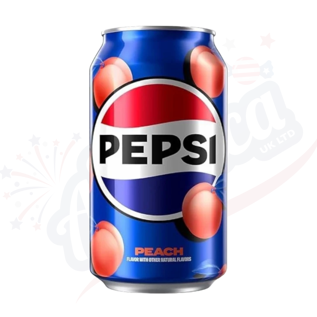 Pepsi Peach 355ml Limited Edition – Candy America
