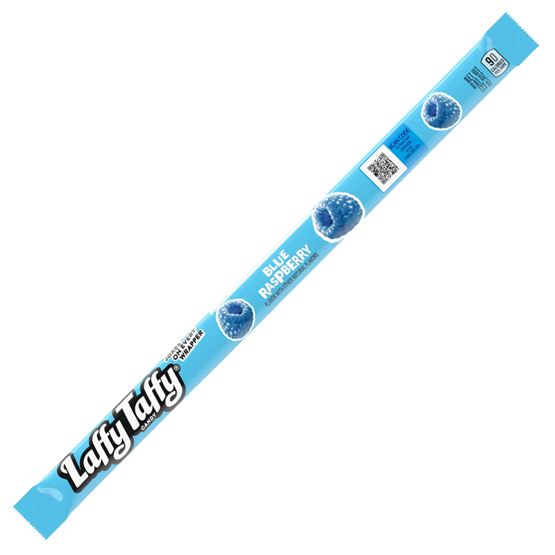 Laffy Taffy Blue Raspberry Rope 22g – Candy America